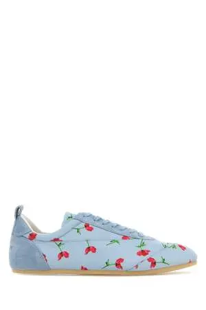 JIL SANDER Printed Canvas Sneakers - Multicolor