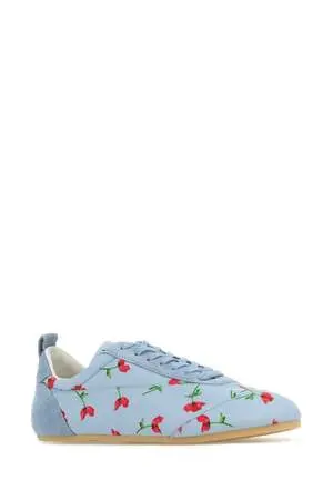 JIL SANDER Printed Canvas Sneakers - Multicolor