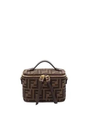 Fendi Jacquard Ff Vanity Bag - Multicolor