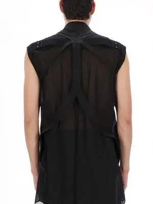 Rick Owens Bauhaus Vest - Black