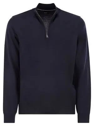 Boss Zip Up Sweaters For Men