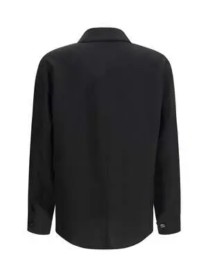 Giorgio Armani Chevron Viscose Twill Shirt