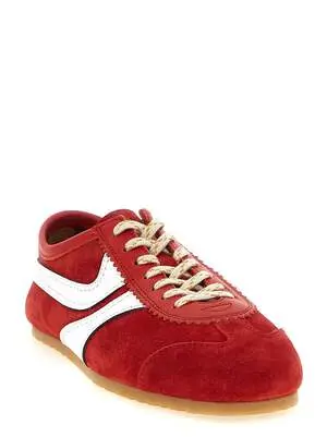 Dries Van Noten Suede Sneakers - Red