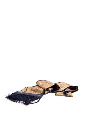 Valentino Garavani Apres L`hiver Vaso` Scarf With Fringes - Multicolor