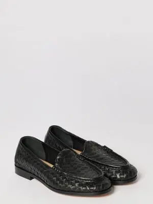 Bottega Veneta Lambskin Loafers - Black