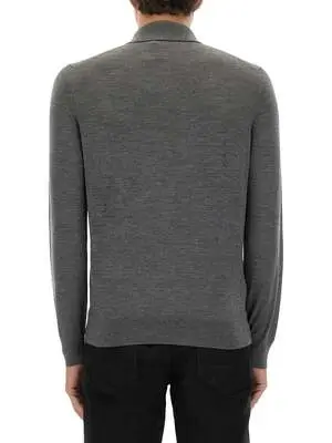 TOM FORD Fine Merino Virgin Wool Polo Shirt