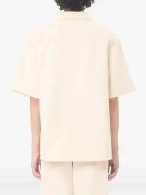 Valentino Garavani Vgold` Denim Short Sleeve Shirt - Multicolor