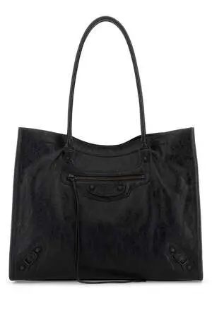 Balenciaga Leather Medium Shopper Bag