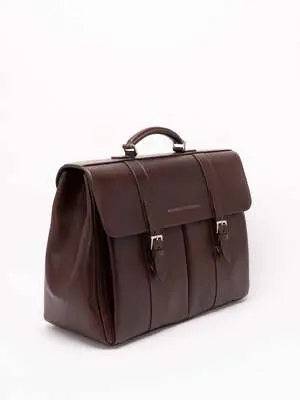 Brunello Cucinelli Leather Travel Bag