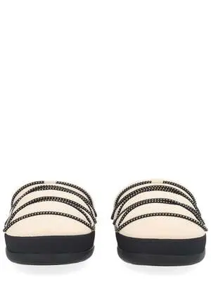 Moon Boot Soft Slipper Shoe - Cream