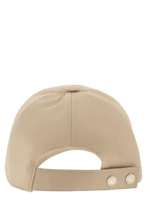 Max Mara Baseball Cap With Monogram Detail - Multicolor