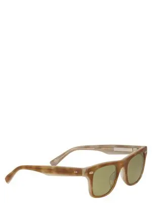 Brunello Cucinelli Acetate Square Frame Sunglasses With Crystal Lenses