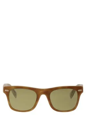 Brunello Cucinelli Acetate Square Frame Sunglasses With Crystal Lenses - Multicolor
