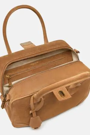 GOLDEN GOOSE Suede Vita Bag