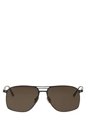 Brunello Cucinelli Titanium And Polyamide Lens Sunglasses