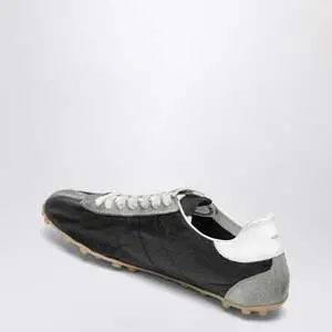 MAISON MARGIELA Sprinters Sneakers In Leather And Vintage Suede - Black