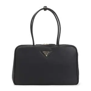 Prada Calf Leather Handbag - Black