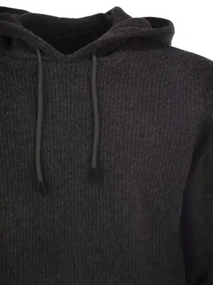 Tagliatore Hunter Ribbed Hooded Knit - Multicolor