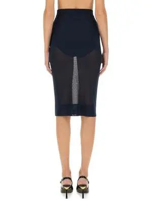 Saint Laurent Knit Pencil Skirt