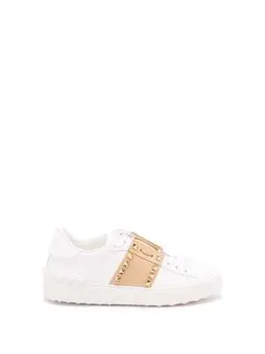 Valentino Garavani Rockstud Untitled Leather Sneakers - Multicolor