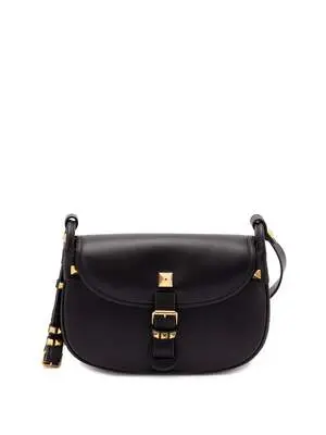 Valentino Garavani Studded Leather Flaneuse Shoulder Bag