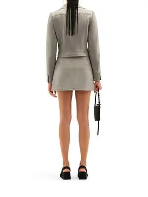 COURREGES Courrèges Vinyl Mini Skirt Re-edition - Multicolor