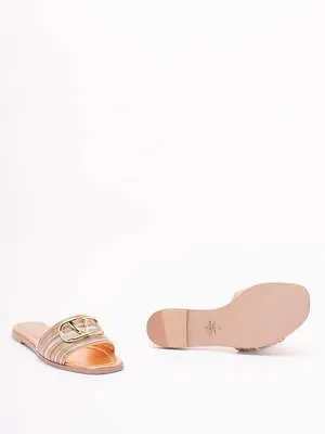 Valentino Garavani Vlogo Signature Slides - Multicolor
