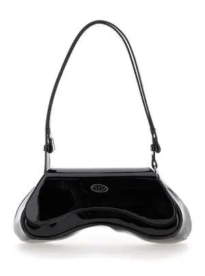 DIESEL® Shoulder Bag With Logo Plaque - Multicolor