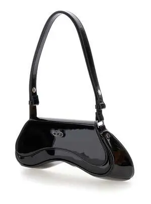 DIESEL® Shoulder Bag With Logo Plaque - Multicolor