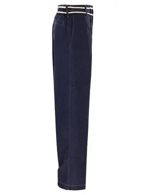 Sportmax Nembi Denim Trousers - Multicolor