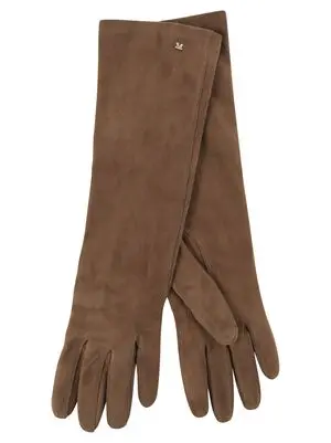MAX MARA MAX MARA Afideesuede Long Suede Nappa Gloves