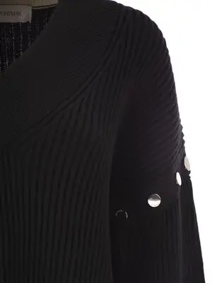 Sportmax Oversized Jumper With Detachable Sleeves