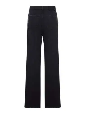 GOLDEN GOOSE Boyfriend Jeans In Cotton Denim - Black