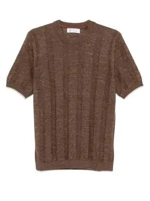 Brunello Cucinelli Short Sleeve Sweaters For Men