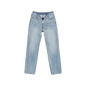 Alexander Wang Straight-leg Zip Jeans - Blue