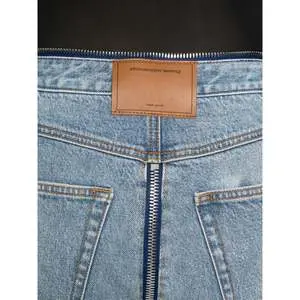 Alexander Wang Straight-leg Zip Jeans - Blue