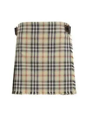 Burberry Fringe Skirts