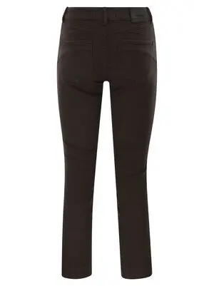 Sportmax Enna Denim Mini Flare Cropped Pants - Multicolor