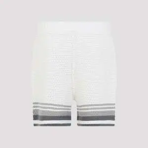 Casablanca Crochet Bermuda Shorts