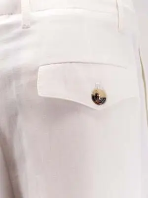 Brunello Cucinelli Linen And Cotton Trousers