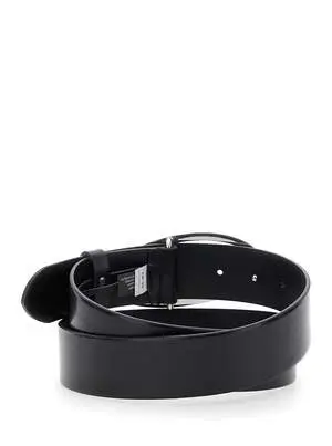 DIESEL® 1dr Belt With Logo Buckle - Multicolor