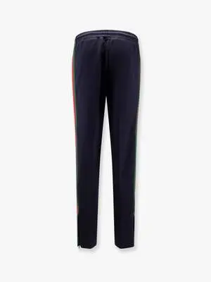 Gucci Jersey Trouser With Lateral Web Detail