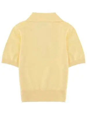 A.p.c. Logo Polo Shirt - Yellow