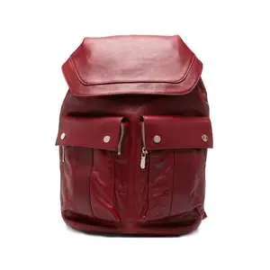 Brunello Cucinelli Leather Backpack - Red