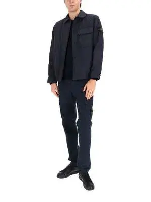 Stone Island Padded Overshirt - Blue