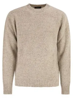 Peserico Pesericocrew Neck Wool And Cashmere Jumper Multicolor
