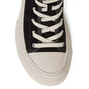 ANN DEMEULEMEESTER Leather High Top Sneakers