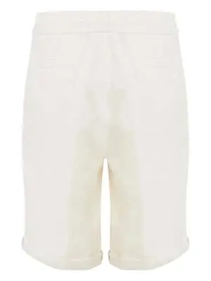 Brunello Cucinelli Linen Bermuda Shorts