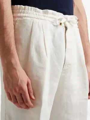 Brunello Cucinelli Linen Bermuda Shorts