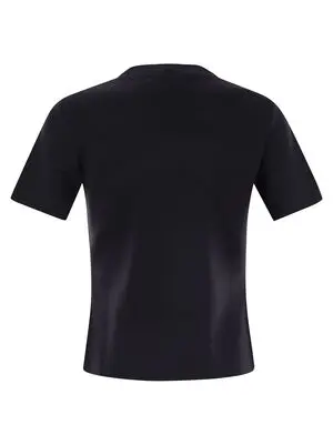 Max Mara Nerina Basic Cotton T-shirt - Blue